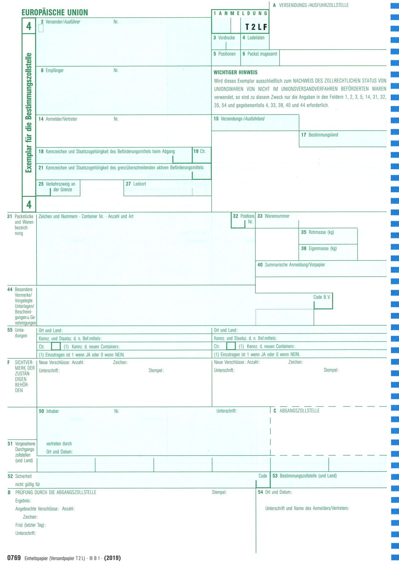 Trámites de Aduanas
